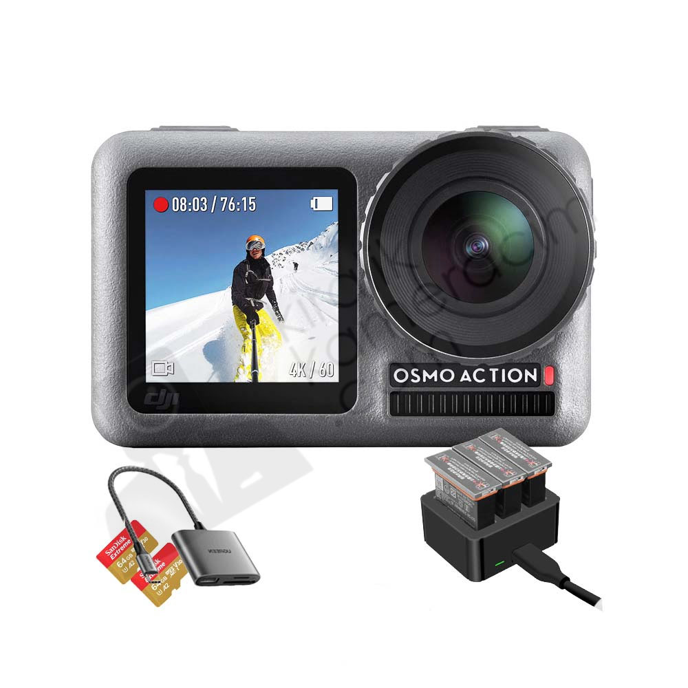Kiral k DJI Osmo Action 4K Kamera Kiral k Kamerac m